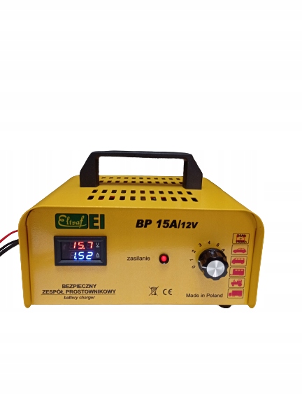 PROSTOWNIK 15A/12V PRODUKT POLSKI - 10811323381 - oficjalne archiwum Allegro