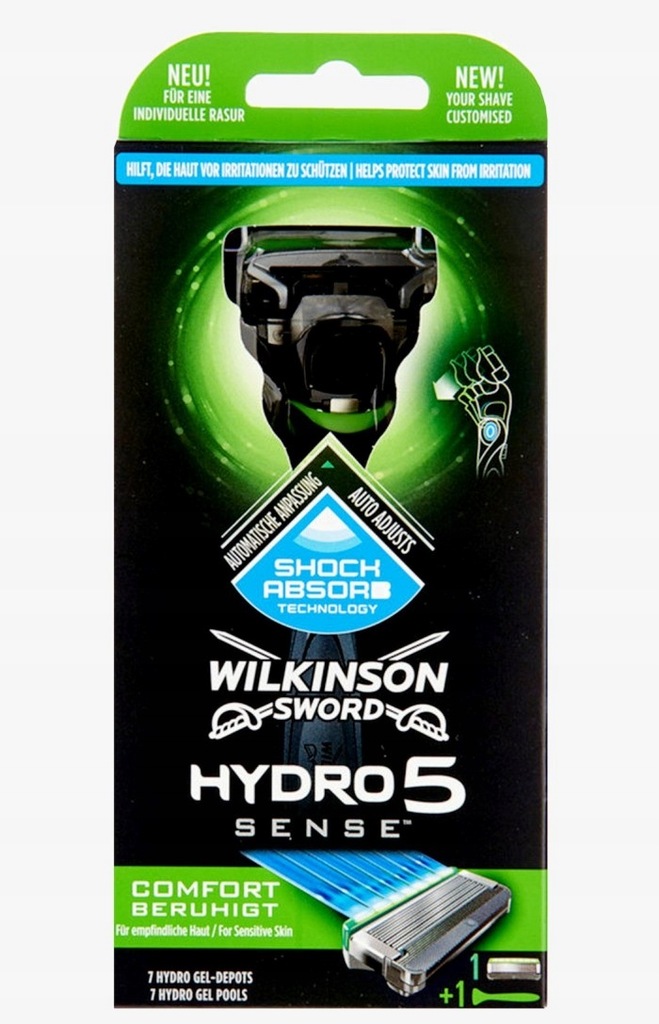 Wilkinson Hydro 5 SENSE Sensitive maszynka b-pud - 12906553910 ...