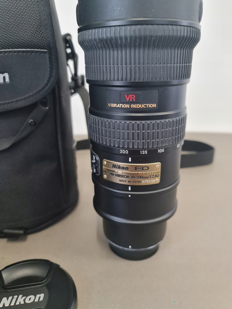 Obiektyw Nikon AF-S NIKKOR 70-200mm f/2.8 G ED VR - 13497069958 - oficjalne archiwum Allegro