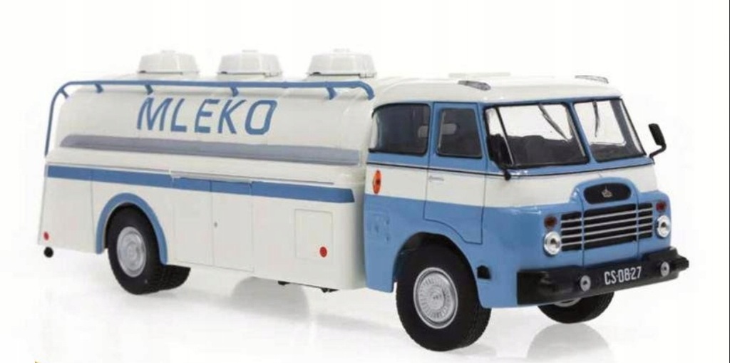 CSEPEL D-710 MLEKO 1/43 KULTOWE CIĘŻARÓWKI PRL - 12229771760 - oficjalne archiwum Allegro