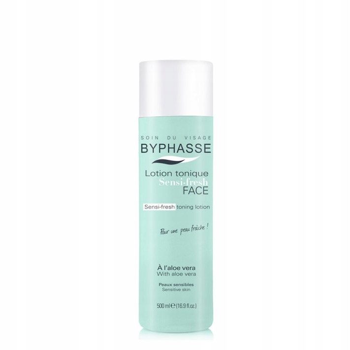BYPHASSE FACE Tonik do twarzy wyciąg z aloesu 0,5L - 9854566697 ...