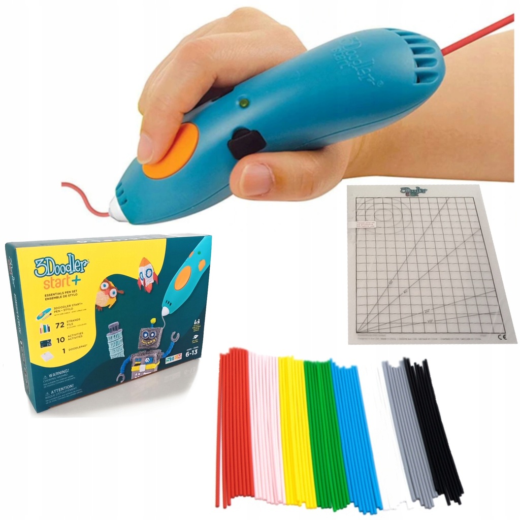 3Doodler Start 3d drukarka dla dziecka długopis 3d - 10435743534 ...