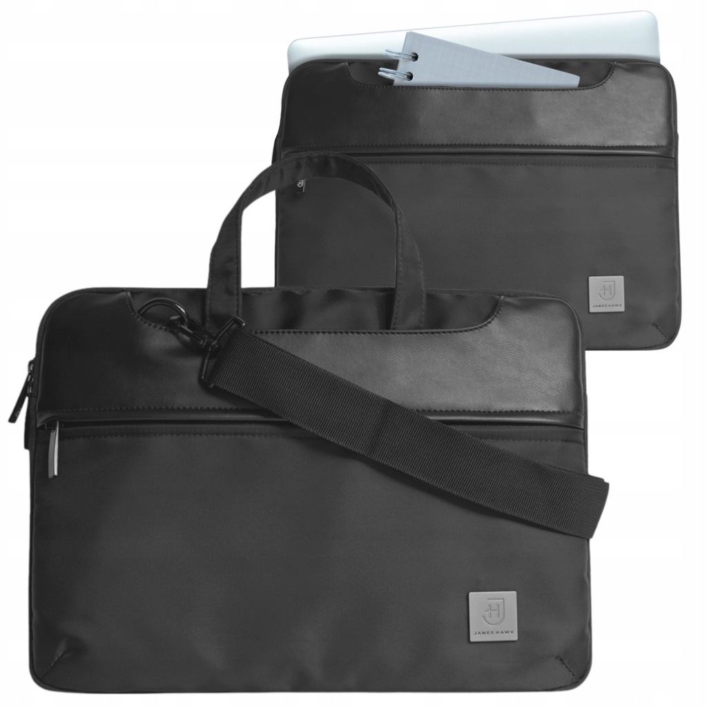Męska torba pokrowiec etui na laptopa 16 cali Czarma James Hawk ...