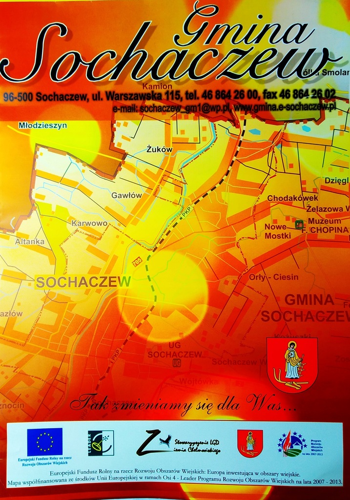 GMINA SOCHACZEW - MAPA + PRZEWODNIK - 11690039815 - oficjalne archiwum ...