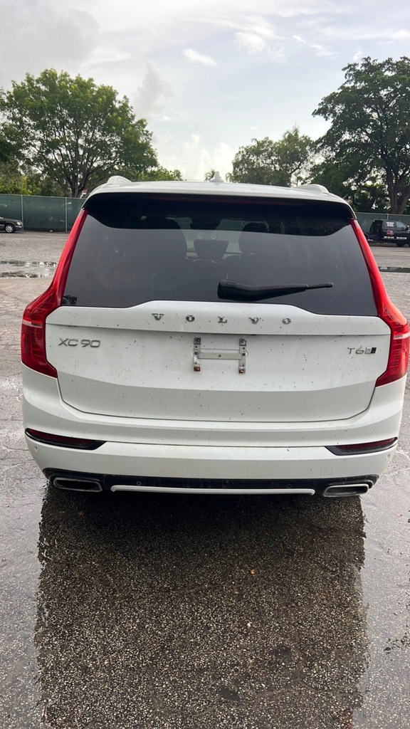 VOLVO XC90 707 16-23 KLAPA ZDERZAK R-DESIGN 6 PDC LAMPA TYLNA KOMPLETNY ...