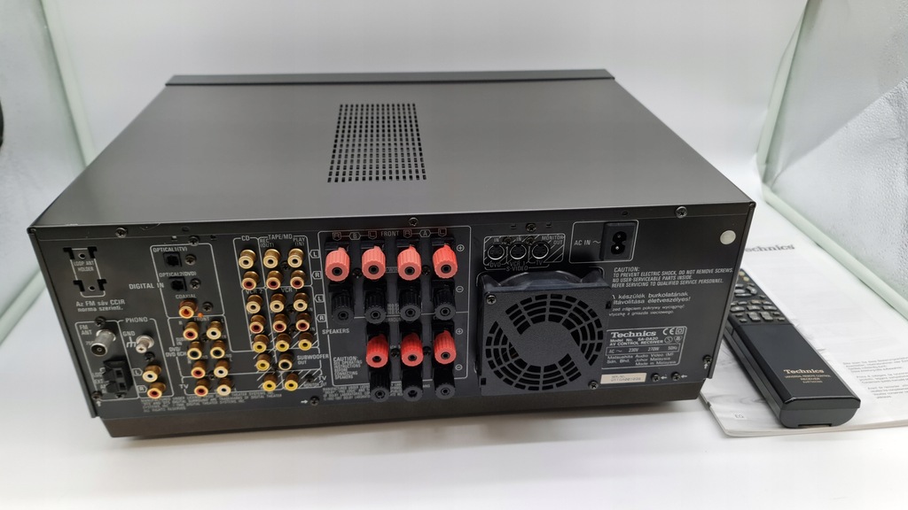 Technics SA-DA20 Amplituner Topowa maszyna + Pilot - 11727450085 - oficjalne archiwum Allegro