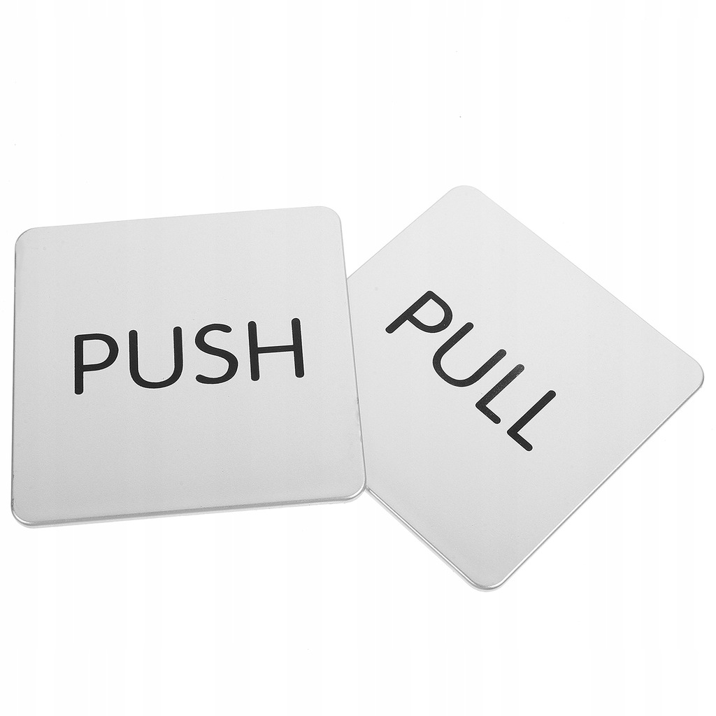 RESTROOM SIGN ENTRANCE HOUSE GLASS DOOR PUSH PULL - 15710477067 ...