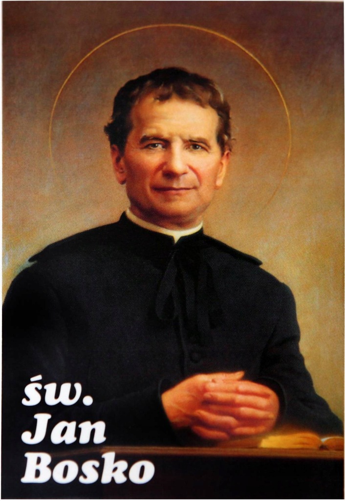 Święty Jan Bosko - Obrazek z modlitwą (100 szt) - 12444160394 ...