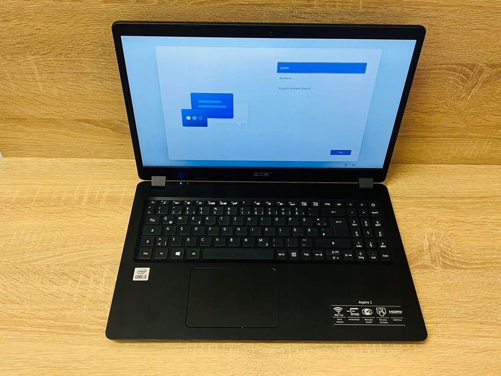 Laptop Acer Aspire 3 N19C1 i3 10gen 8 GB / 512 GB Okazja! - 15840076393 ...