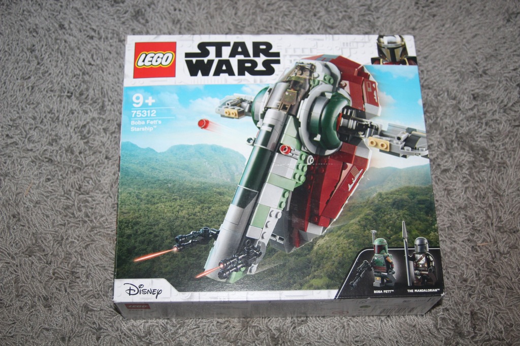 LEGO STAR WARS 75312 STATEK KOSMICZNY BOBY FETTA - 12842027247 ...