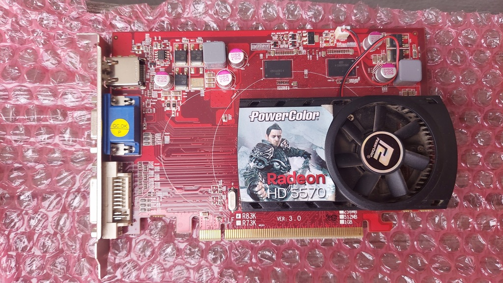 Karta graficzna Radeon HD 5570 2GB DVI HDMI CRT - 14048474737 ...
