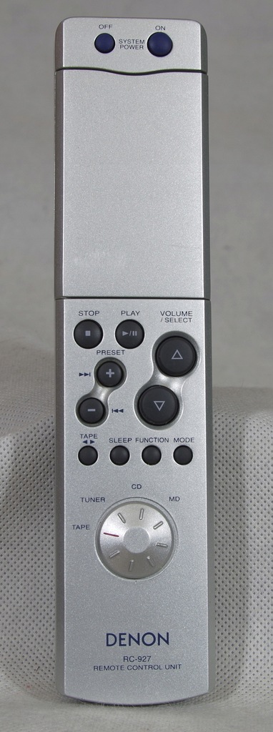 Denon RC-927, Oryginalny Pilot systemowy, audio - 12209218872 ...