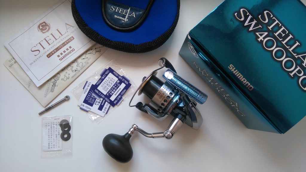 Shimano Stella SW 4000 PG '01 made in Japan ! - 10764774012 - oficjalne ...