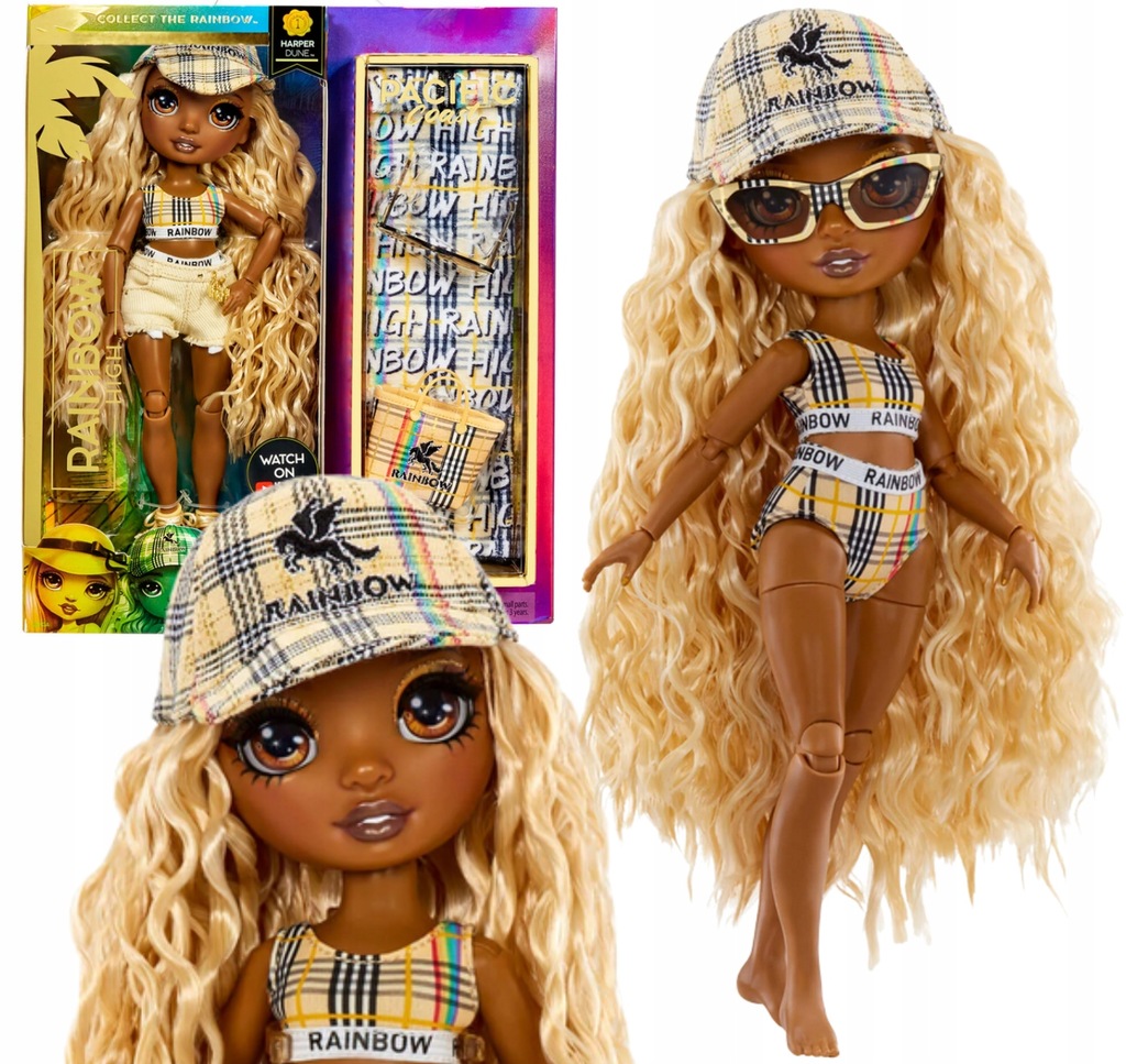 RAINBOW HIGH LALKA Harper Dune PACIFIC COAST - 12796117073 - oficjalne ...