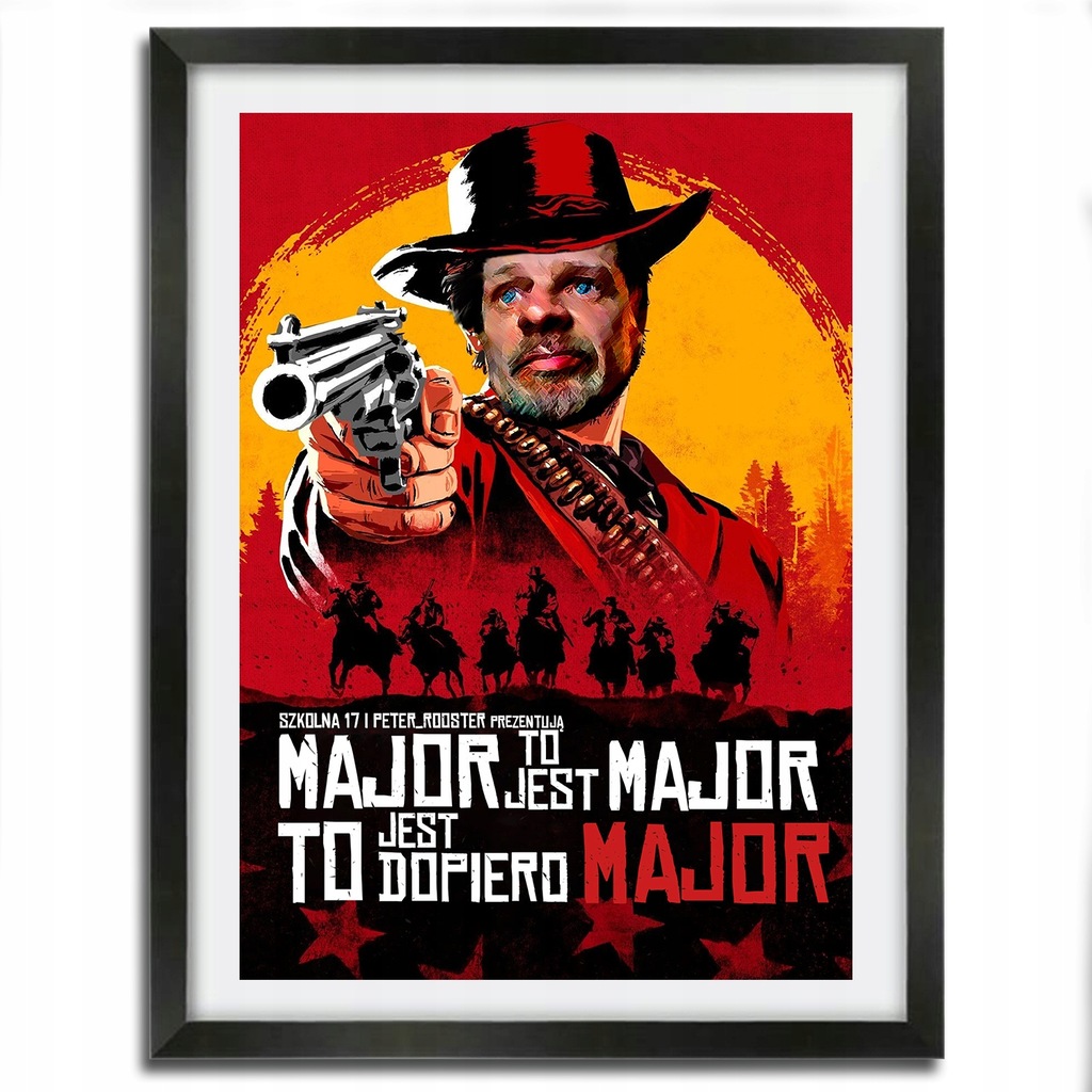 PLAKAT OBRAZ A3 KONON MAJOR MiX Różnych WZORÓW - 13020359200 ...