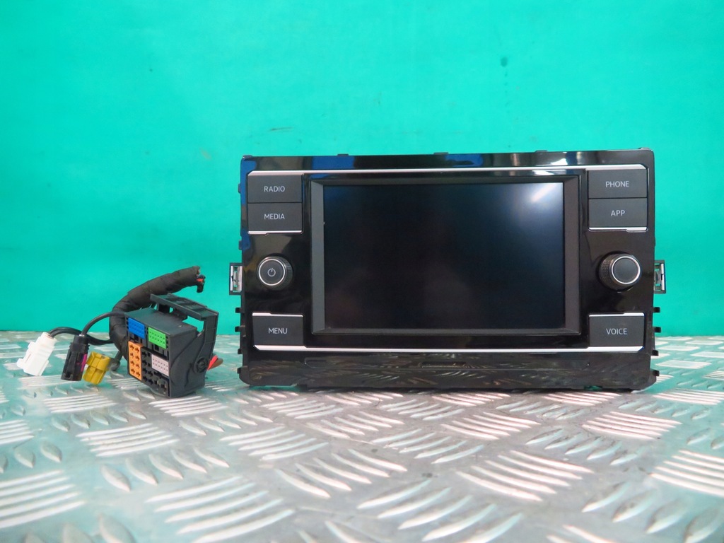 RADIO RADIOODTWARZACZ 3CN035869A VW T6 20R - 11490079984 - oficjalne archiwum Allegro