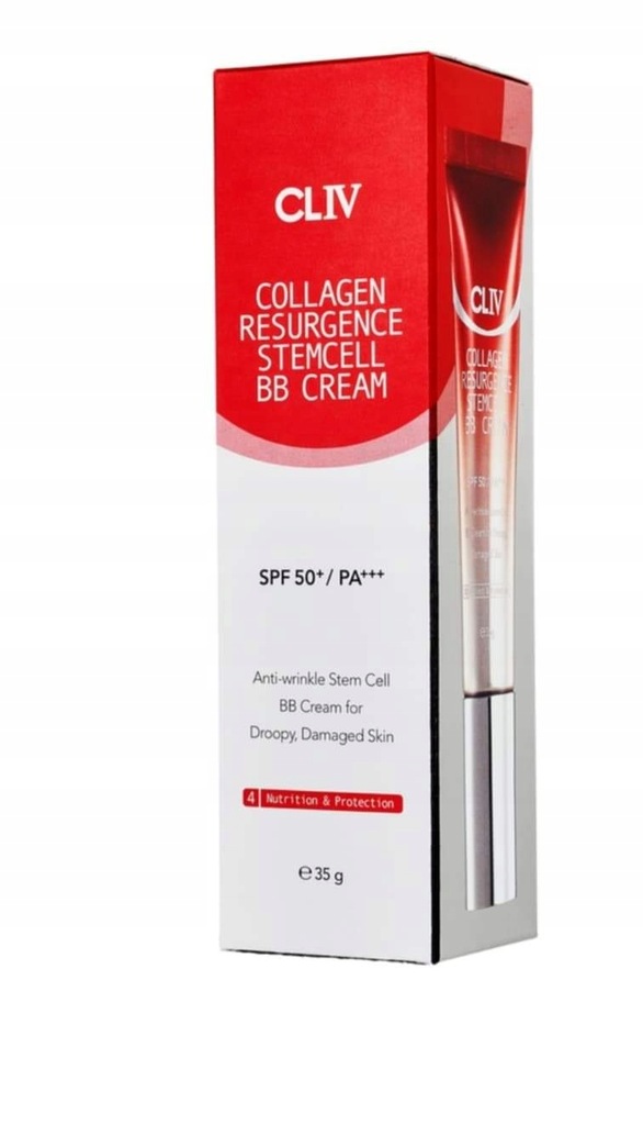 Cliv Collagen Resurgence kolagenowy krem BB 35 g - 12259438653 ...