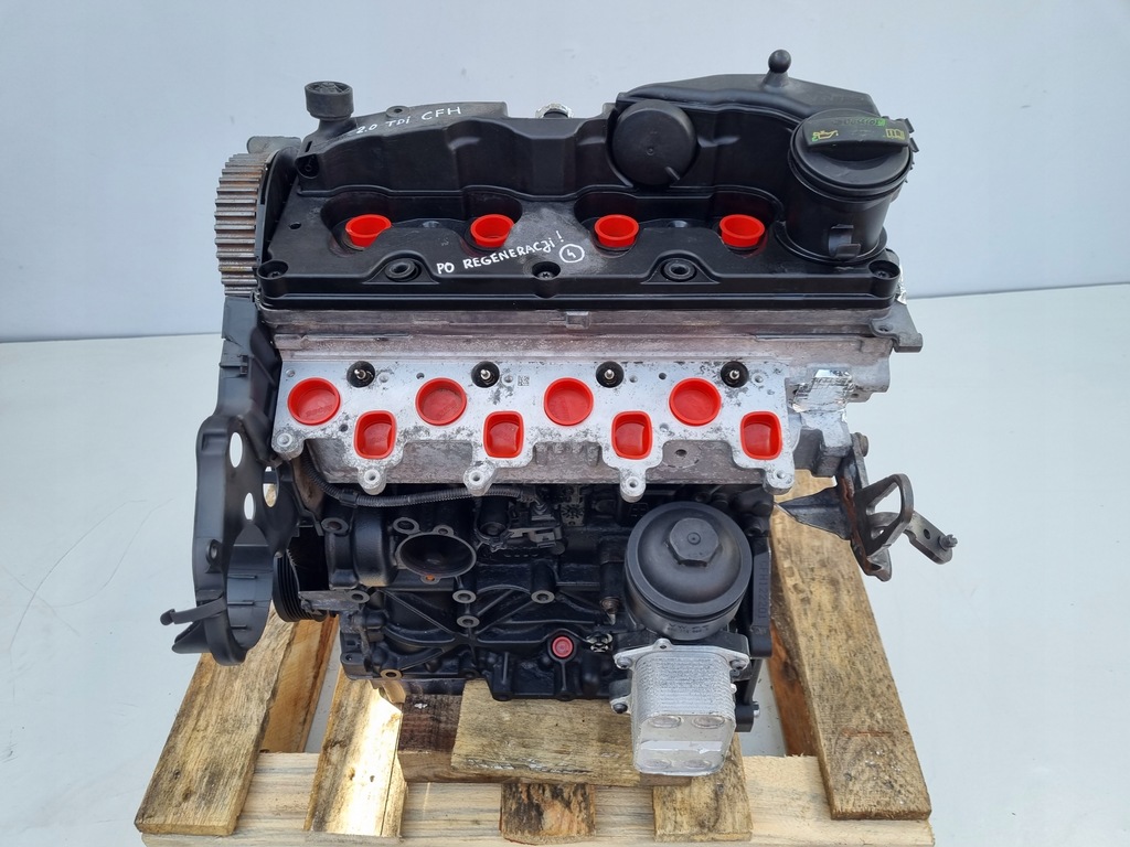 SILNIK VW Golf VI 2.0 TDI PO REGENERACJI CFH CFHB - 12608493186 ...