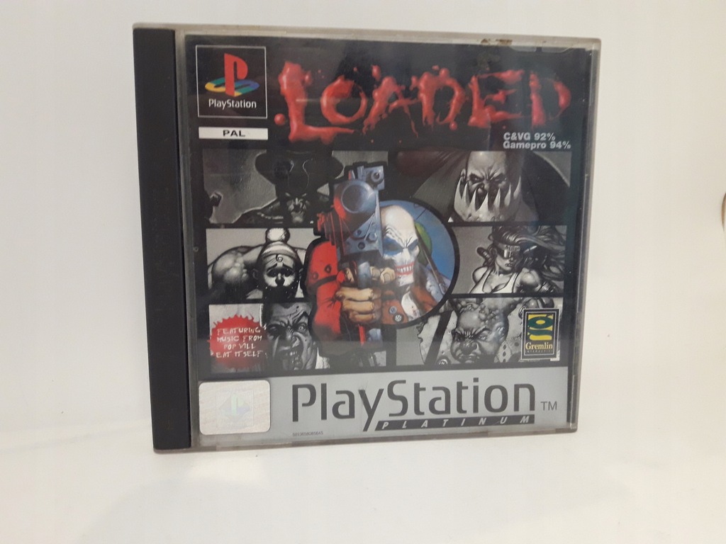 Kultowa gra Loaded PlayStation PSX PS1 - 7919584567 - oficjalne ...