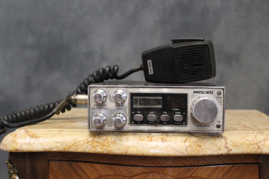 Radio Cb President valery - 7464697804 - oficjalne archiwum Allegro