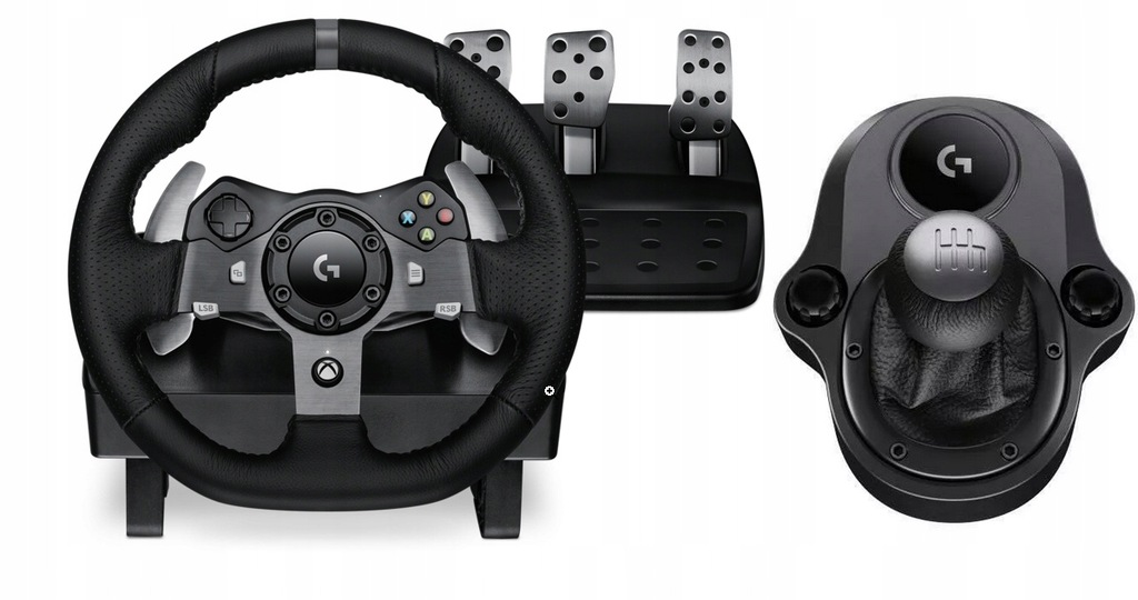 Kierownica LOGITECH G920 -XBOX PC- OPEN BOX NÓWKI - 8033486032 ...