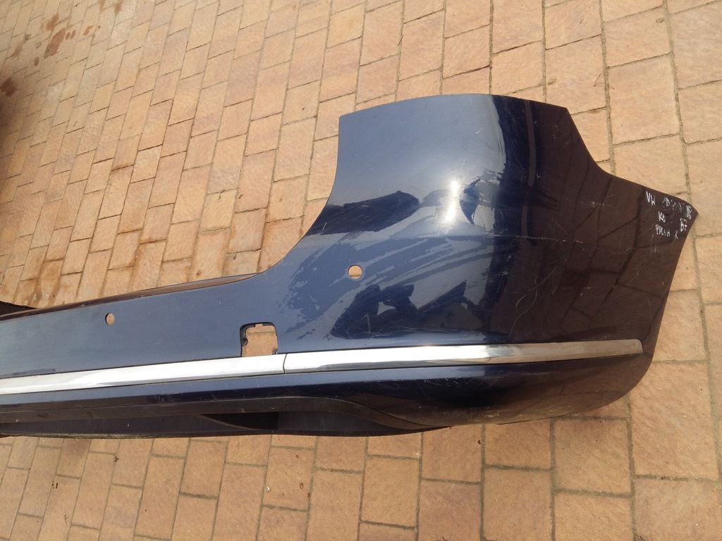 vw passat b7 kombi 3AF zderzak tył z chromami - 7540952670 - oficjalne archiwum Allegro