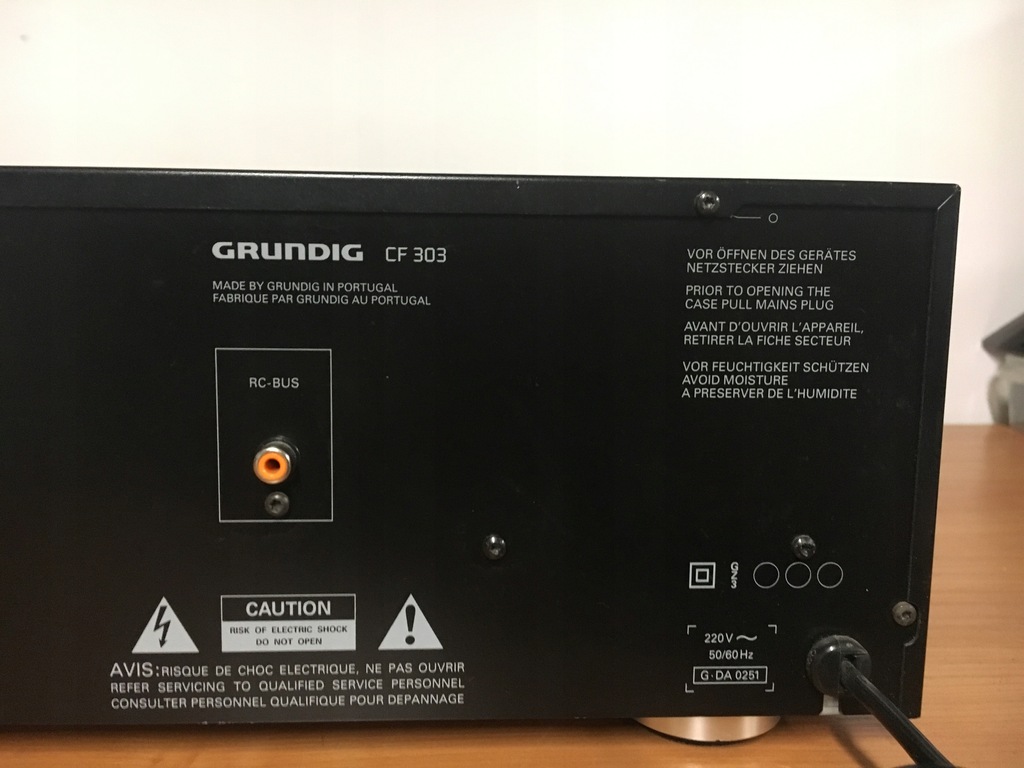 MAGNETOFON DECK GRUNDIG CF-303 Z GWARANCJĄ - 7768569380 - oficjalne ...