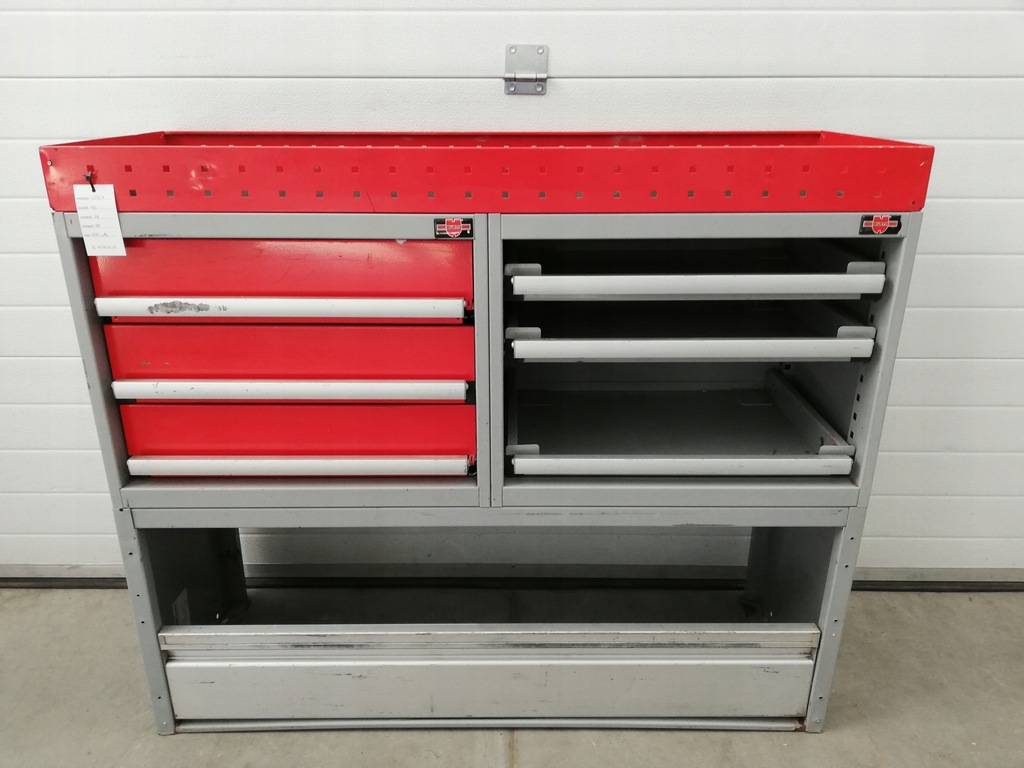 Zabudowa serwisowa warsztatowa regał szafka Wurth - 13769369073 - oficjalne archiwum Allegro