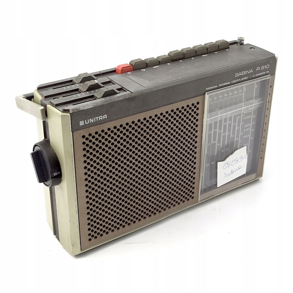 Radio Unitra SABINA R610 - 12766240884 - oficjalne archiwum Allegro
