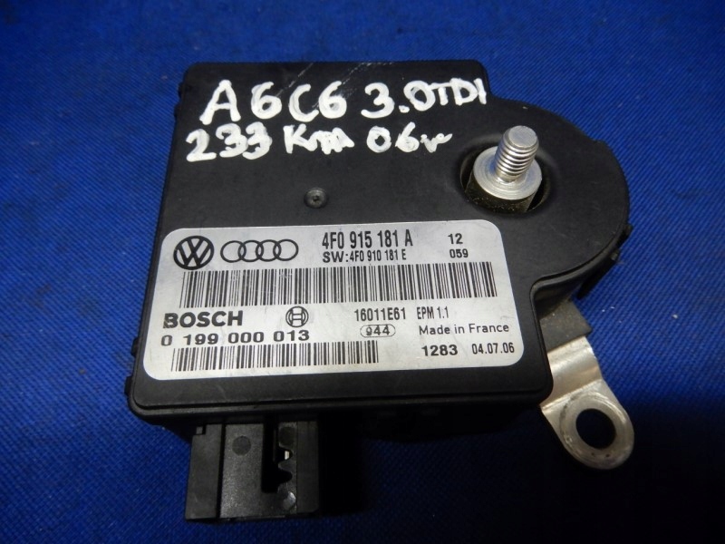 MODUŁ STEROWNIK AKUMULATORA AUDI A6 C6 3.0 TDI - 13782611940 - oficjalne archiwum Allegro