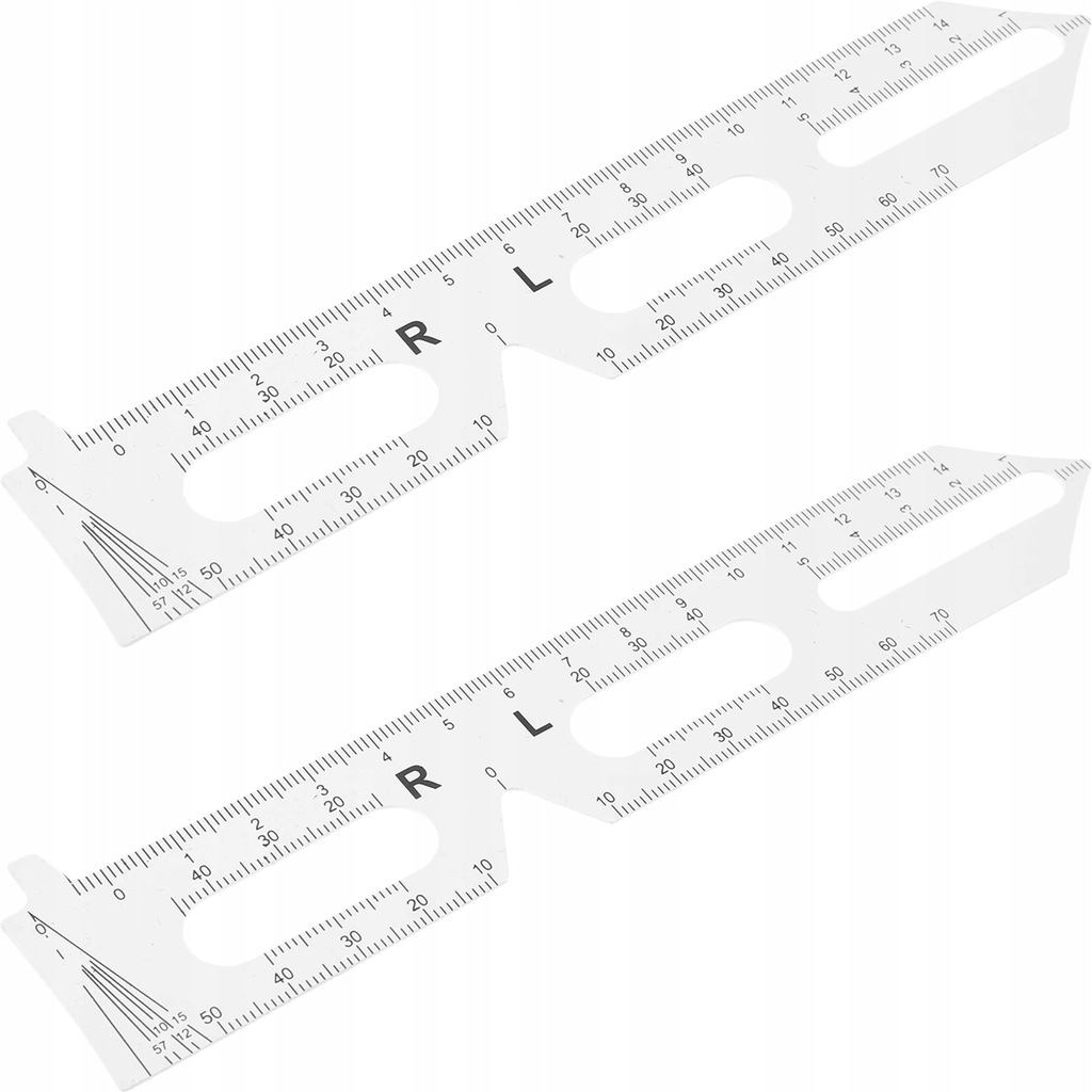 EYE PUPIL DISTANCE RULER TRIANGLE TOOL 2 PCS - 13763320022 - oficjalne ...