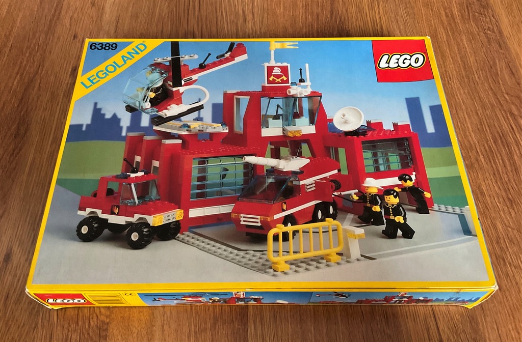 LEGO City Town - Fire Station 6389 - Straż Pożarna - 11809191408 ...