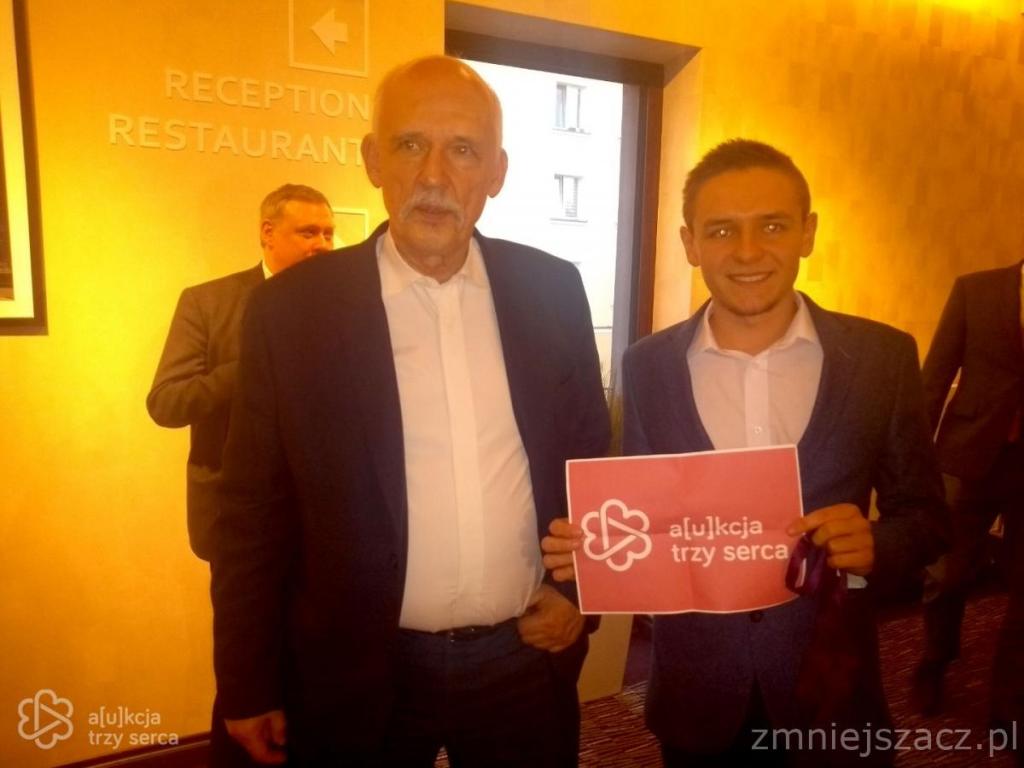 Elegancka muszka Janusza Korwina-Mikke - 2134078958 - oficjalne archiwum Allegro