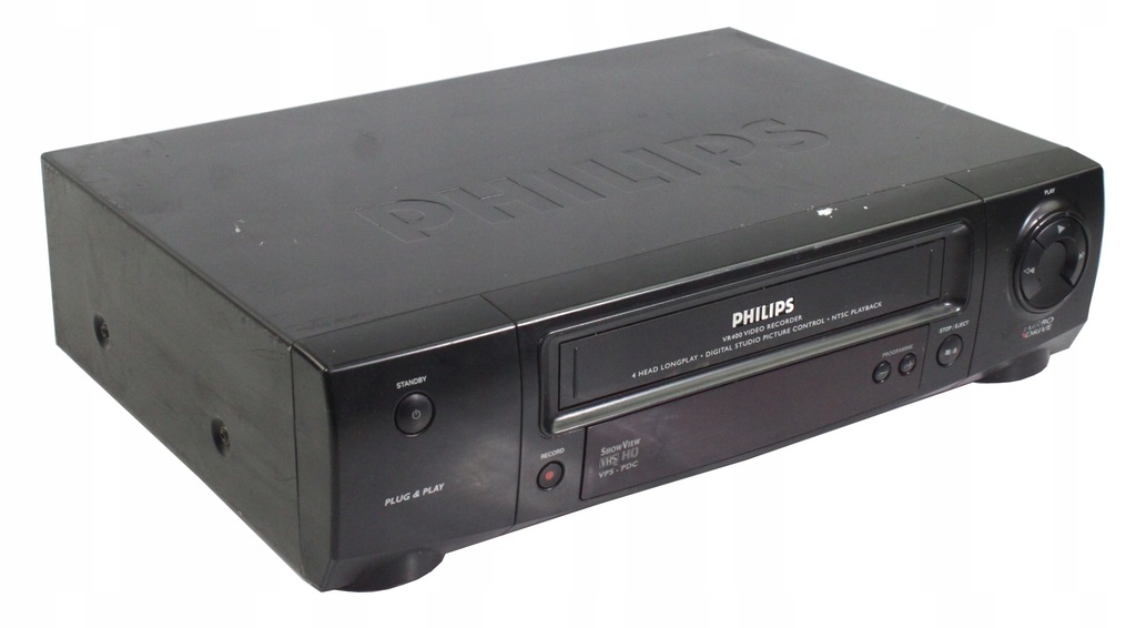 ODTWARZACZ VHS PHILIPS VR400/58 - 12882703568 - oficjalne archiwum Allegro