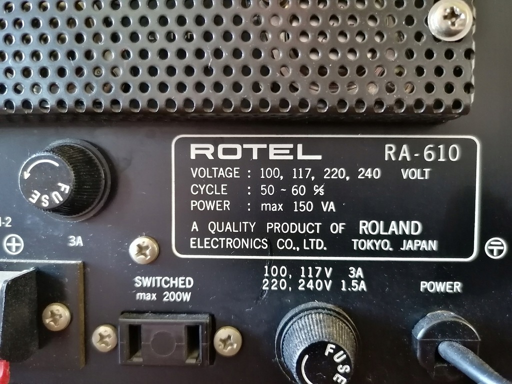 #ROTEL RA-610+ ROTEL RT620#UNIKAT - 11512439683 - oficjalne archiwum ...