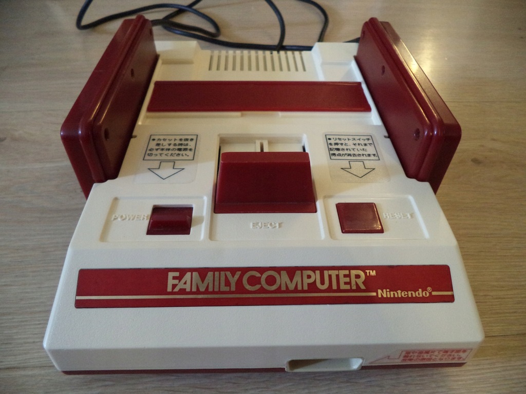 Famicom Nintendo konsola HVC-001 AV mod NIE mini ! - 13928029458 ...