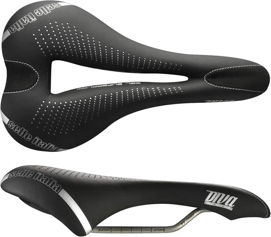 Siodełko rowerowe SELLE Italia Diva GEL Superflow - 15784099992 ...