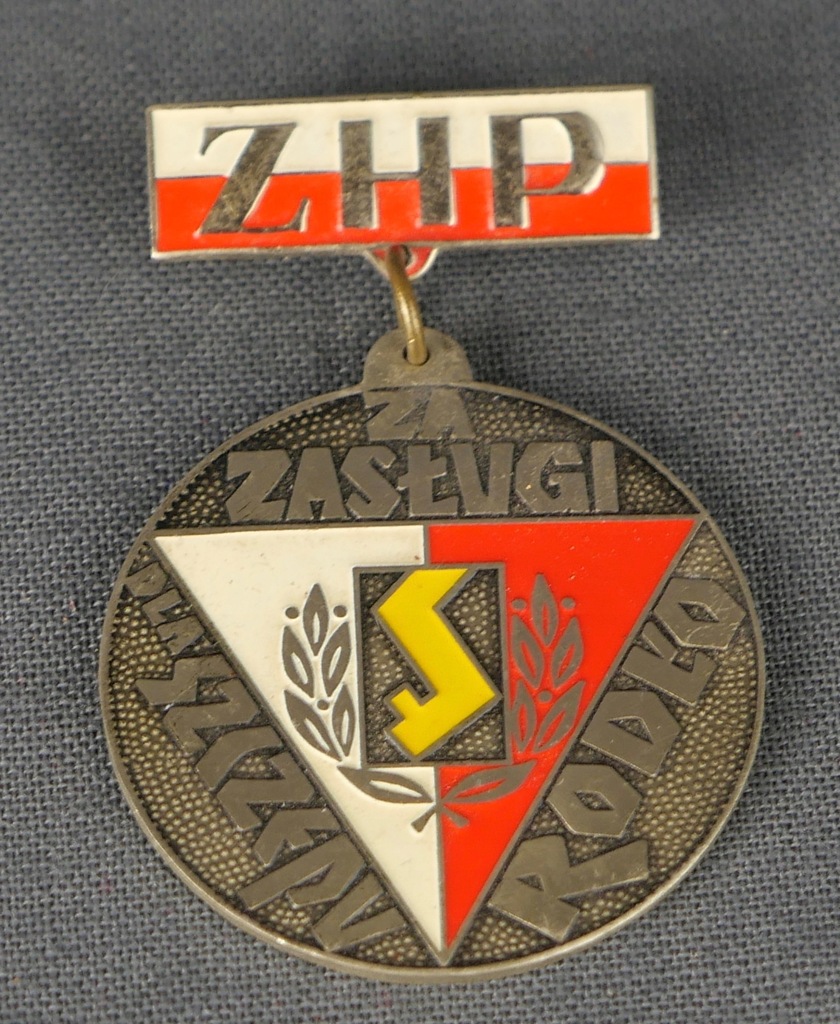 ZHP odznaka medal szczep RODŁO - za zasługi - 12951827100 - oficjalne ...