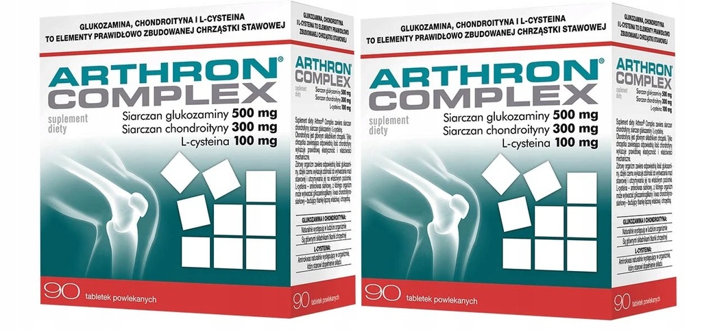 Arthron Complex 2x 90 = 180 tabletek - DUOPAK - 9327600301 - oficjalne ...