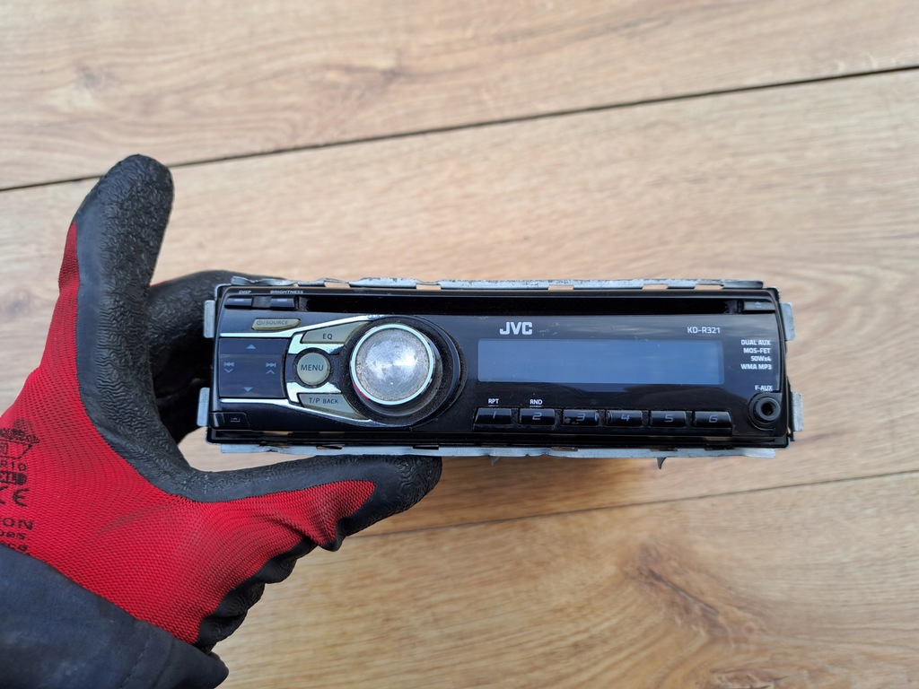 RADIO SAMOCHODOWE JVC KD-R321 - 14931237649 - oficjalne archiwum Allegro