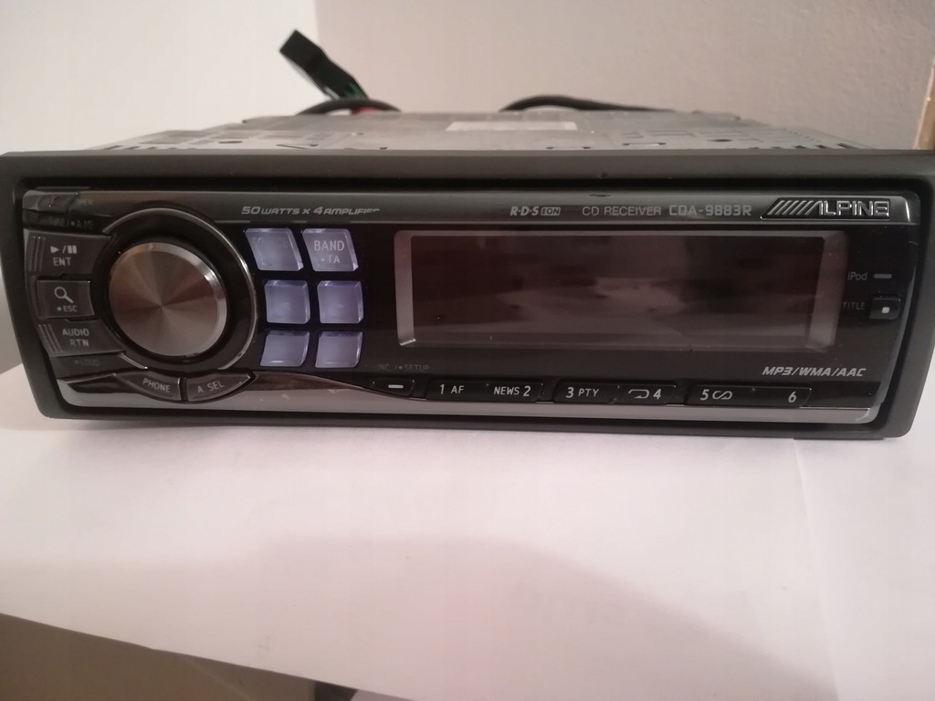 RADIO SAMOCHODOWE ALPINE CDA-9883R - 11408266543 - oficjalne archiwum Allegro