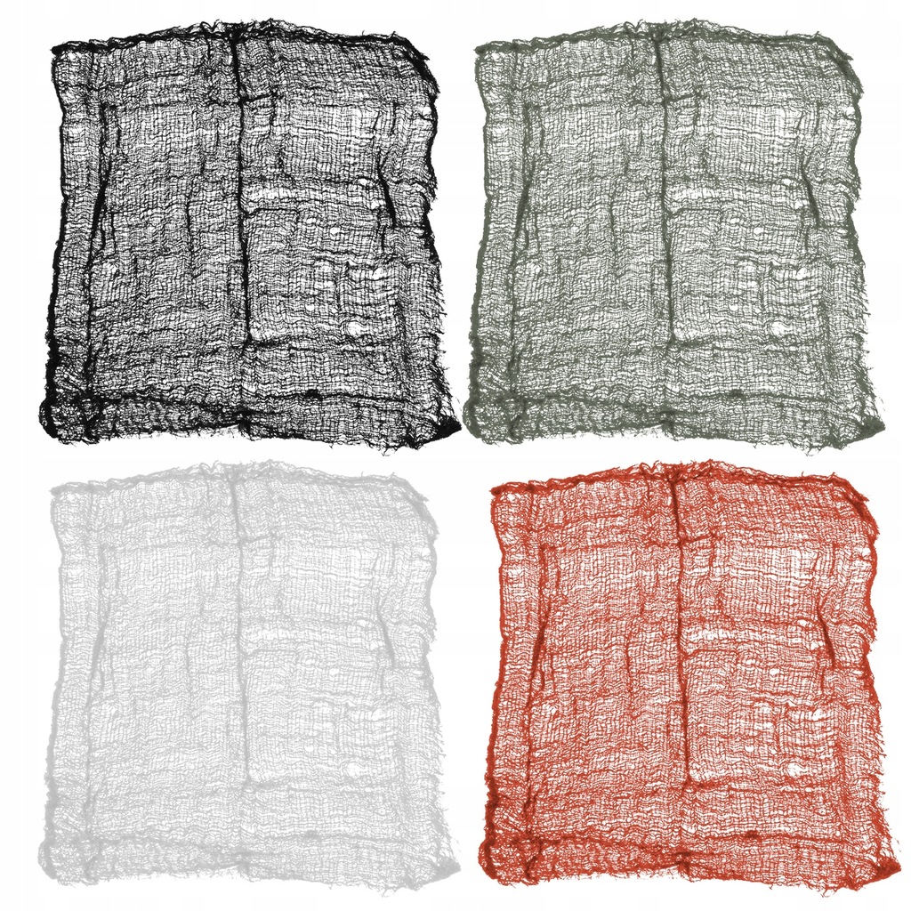 Black Creepy Cloth Halloween Gauze Thin Net Loose - 13412673991 ...