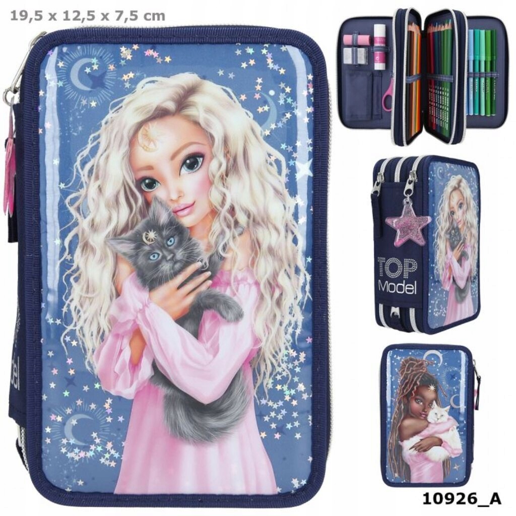 Depesche Piórnik 3-komorowy Top Model Moonlight - 11779446991 ...