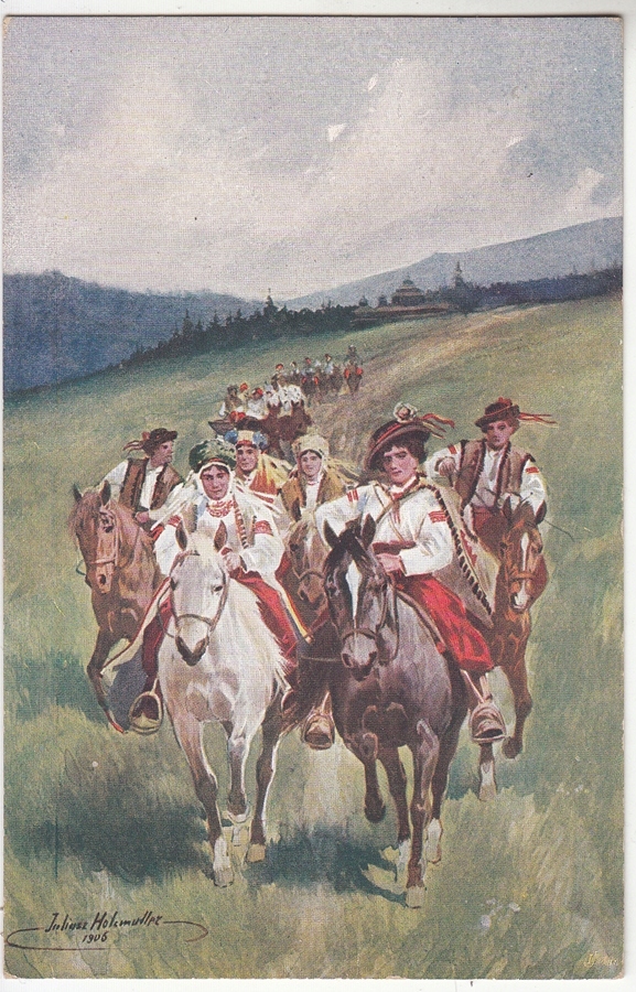 HUCULSZCZYZNA HUCULI WESELE HOZMULLER KOŃ UKRAINA - 7886671062 ...