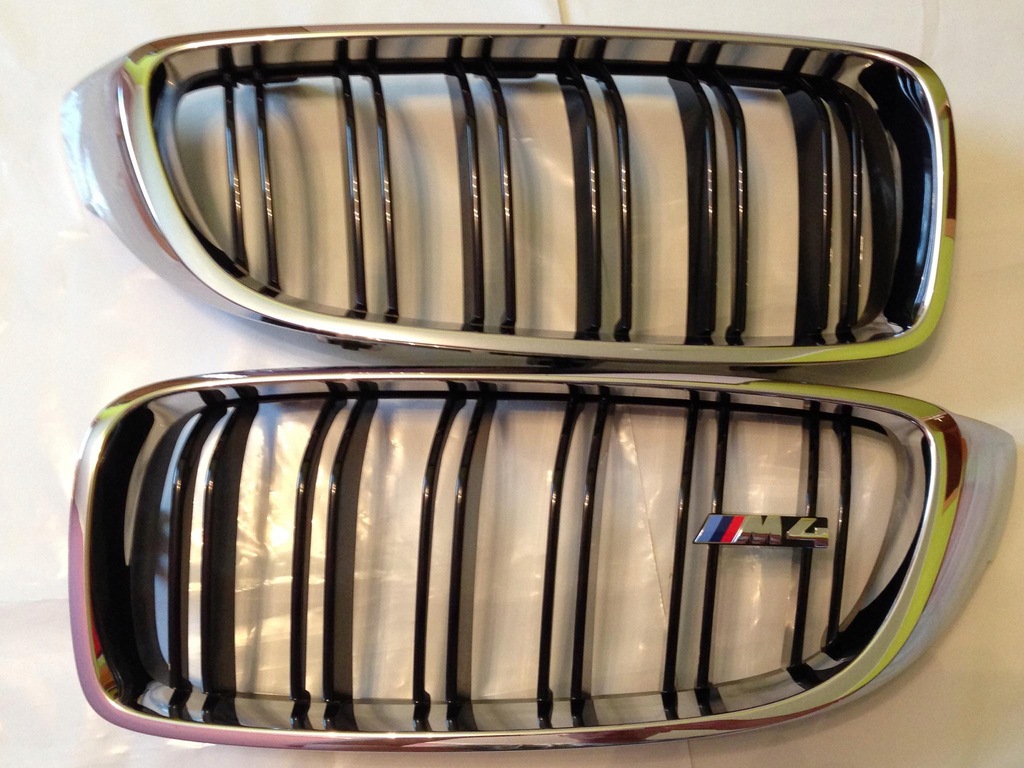 BMW M4 F82 F83 ATRAPA GRILL NERKI OEM - 12015266046 - oficjalne ...