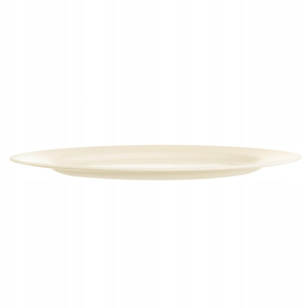 Talerze płytkie kremowe wytrzymałe śr. 275mm ZENIX - 12900123192 ...