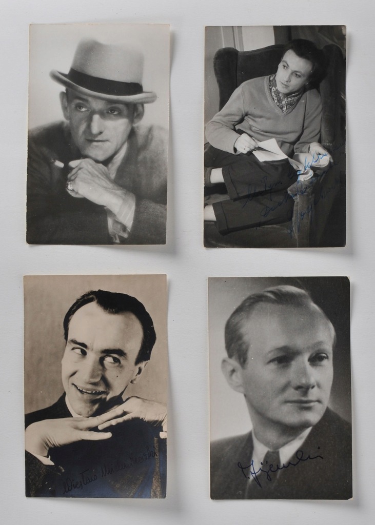 ZDJĘCIA, AKTORZY POLSCY, LATA 50-te, AUTOGRAFY - 7799618932 - oficjalne ...