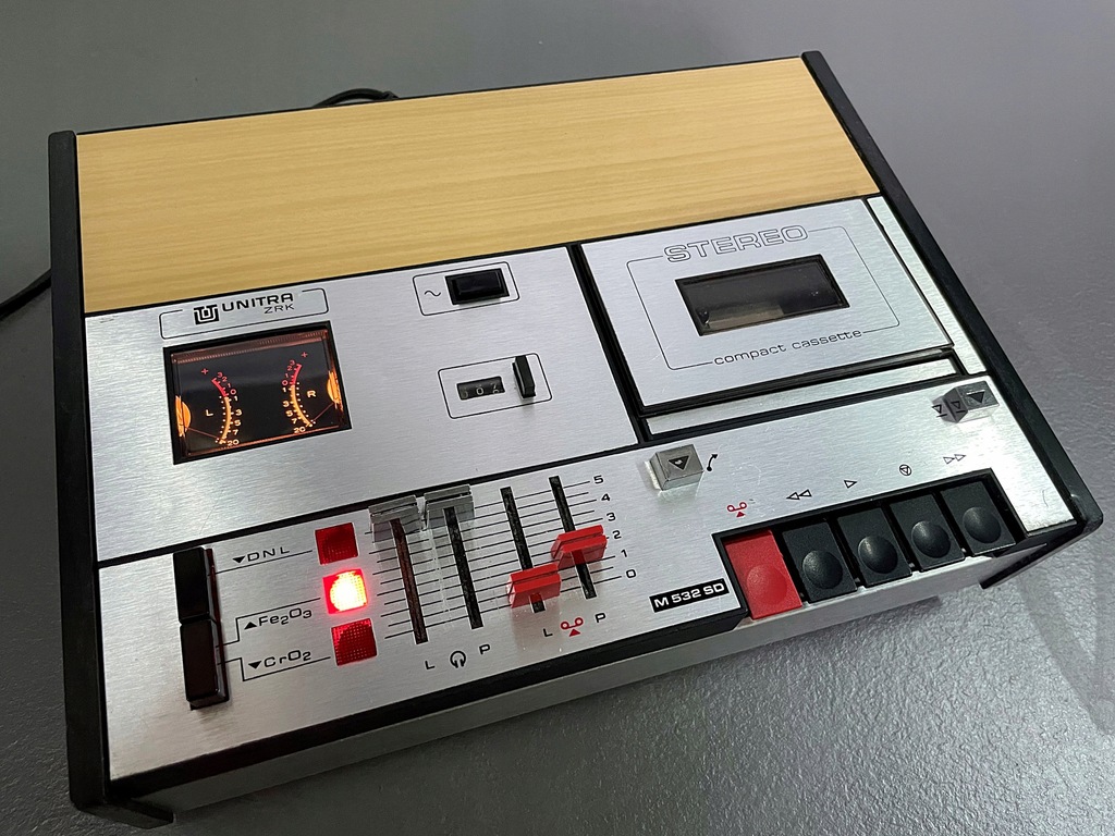 MAGNETOFON NA KASETY UNITRA M 532 SD - 12428050128 - oficjalne archiwum ...