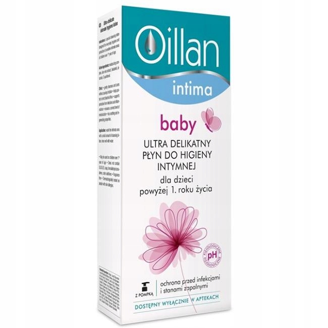 Oillan Intima Baby delikatny płyn higiena intymna - 12664817393 ...