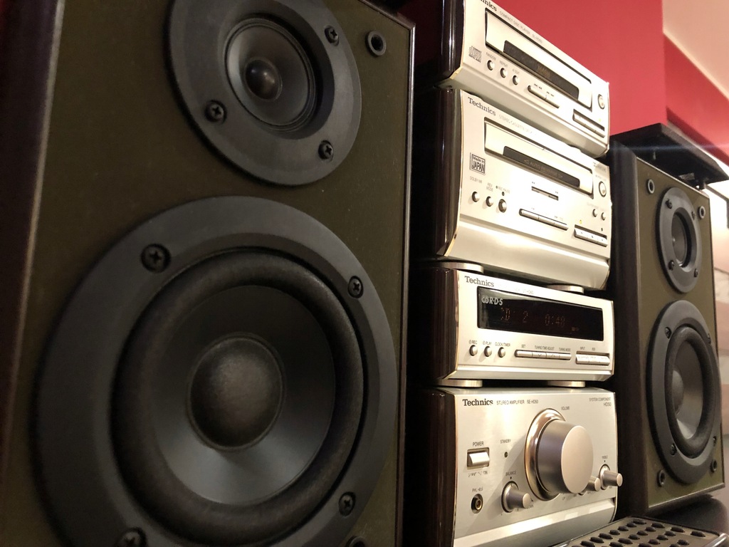 Technics SE-HD50 wieża 2X60W RDS AUX stan idealny - 12391115593 ...